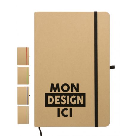 Bloc-notes en Carton recyclé - Marquage inclus - Délai rapide